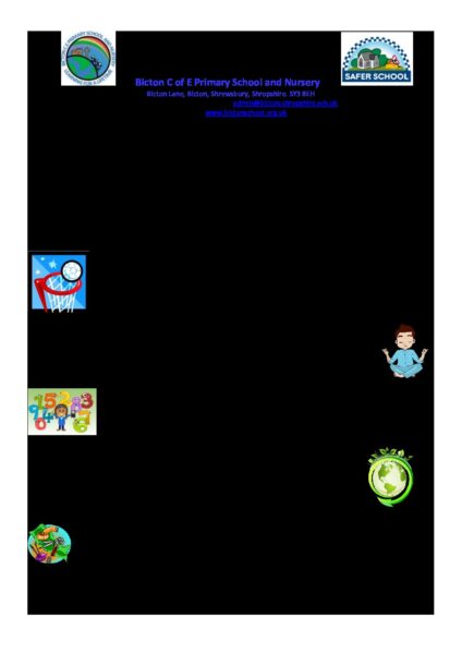 After school provision – Bicton Primary School & Nursery